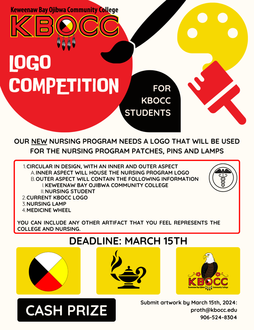 Nursing Logo Competition - Keweenaw Bay Ojibwa Community College