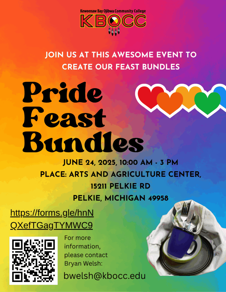 Pride Feast Bundle - Keweenaw Bay Ojibwa Community College