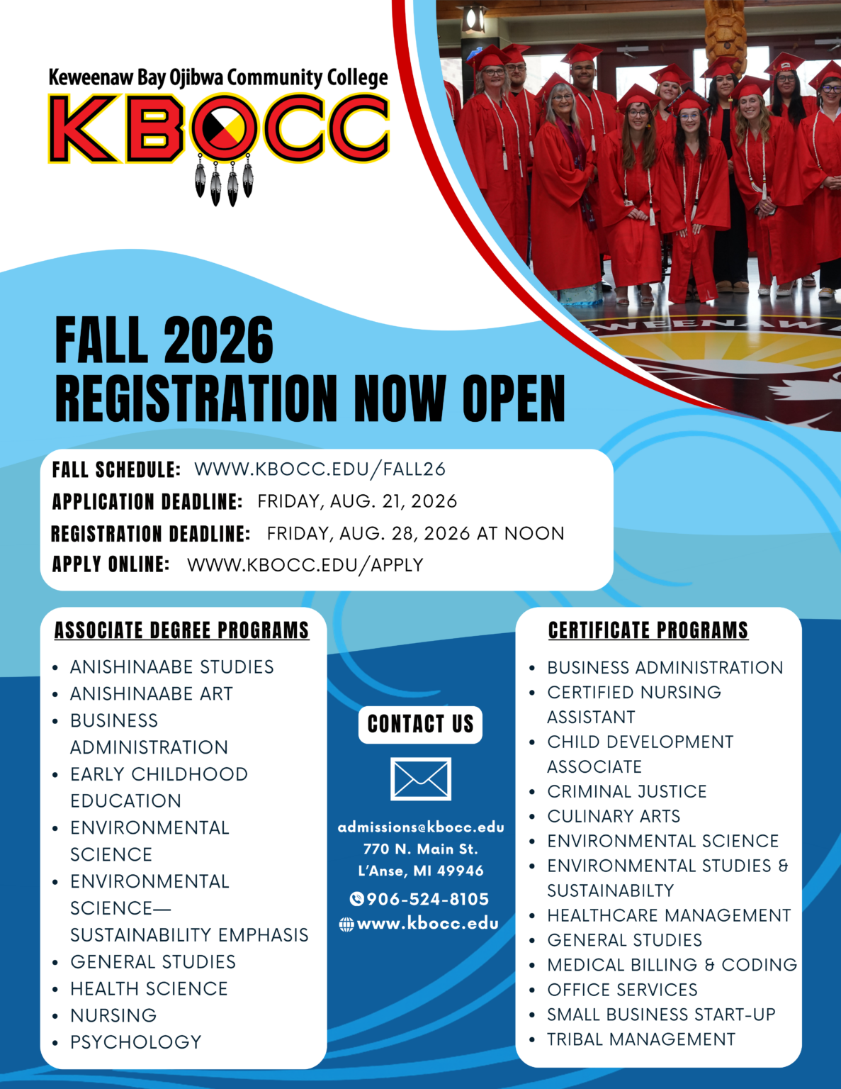 Front Page - Keweenaw Bay Ojibwa Community College